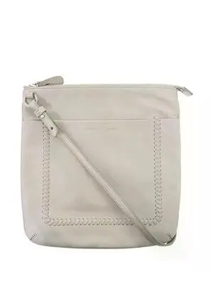 FERRAGAMO 2000-2026 Leather Whipstitch Crossbody Bag