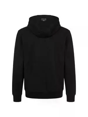 Philipp Plein Crystal-embellished Skull-motif Hoodie