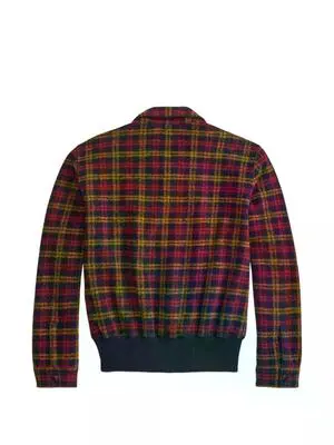 Ralph Lauren Check Cotton Bomber Jacket