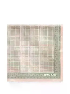 Acne Studios Check-print Scarf