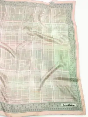 Acne Studios Check-print Scarf