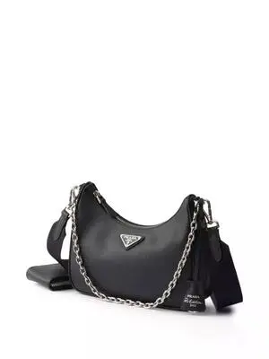 Prada Re-edition 2005 Saffiano-leather Bag - Black