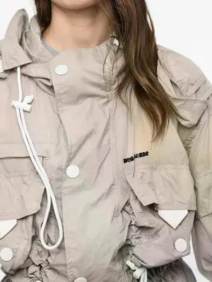 Dsquared2 Checked Hooded Coat