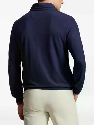 Rlx Ralph Lauren Polo Pony Half-zip Sweater