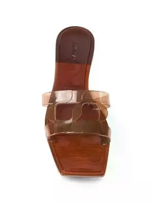 Simkhai Monogram Jelly Flat Slides