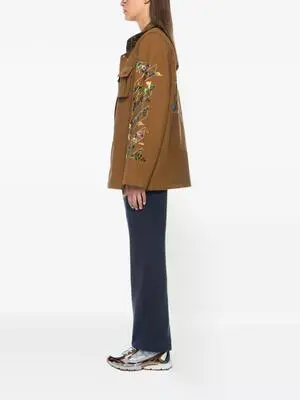 Off-White Aarrow Floral Twill Jacket