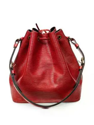 LOUIS VUITTON Pm Noe Bucket Bag - Red