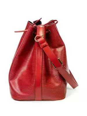 LOUIS VUITTON Pm Noe Bucket Bag - Red
