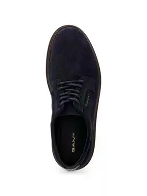 Gant Suede Logo Print Sneakers