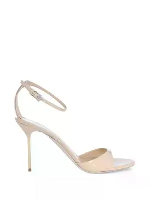 Paris Texas Lidia Ankle Strap Sandals - Neutrals