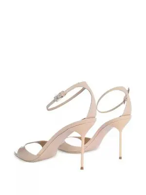 Paris Texas Lidia Ankle Strap Sandals - Neutrals