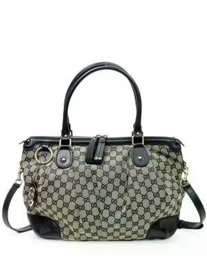 Gucci Medium Sukey Monogram-pattern Tote Bag - Neutrals