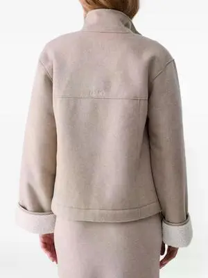 Liu Jo Boxy Synthetic Shearling Coat