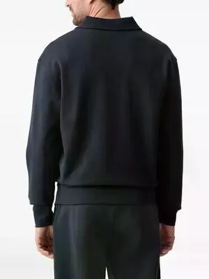 JOOP! Logo-patch Quarter-zip Sweater