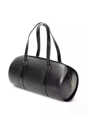 LOUIS VUITTON Soufflot Epi Tote Bag - Black