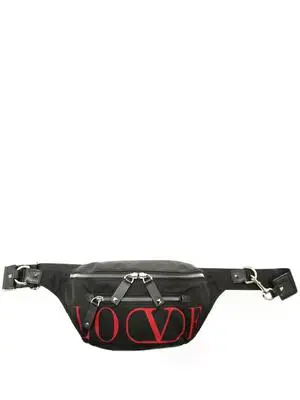 Valentino Garavani Nylon Belt Bag With Stud Details