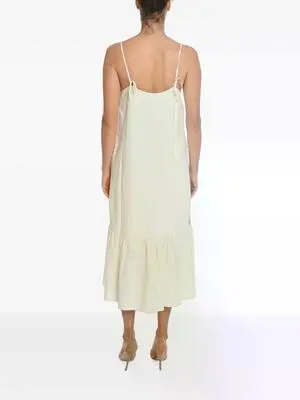 SAMSOE SAMSOE Sarasa Ruffled Midi Dress - Neutrals