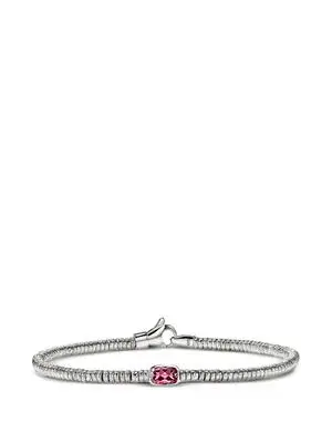 John Hardy Heishi Rhodolite Bracelet - Silver