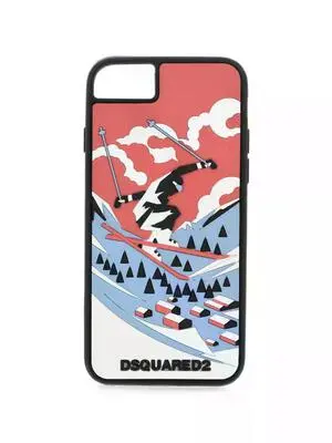 Dsquared2 Logo-print Iphone 8 Plus Phone Case - Red