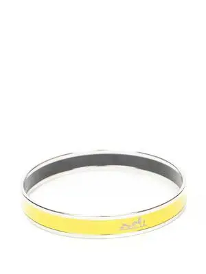 Hermès Tone Logo Detail Bangle Bracelet
