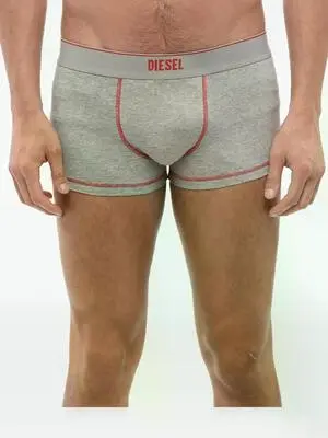 DIESEL® Logo-print Visible-seam Boxers