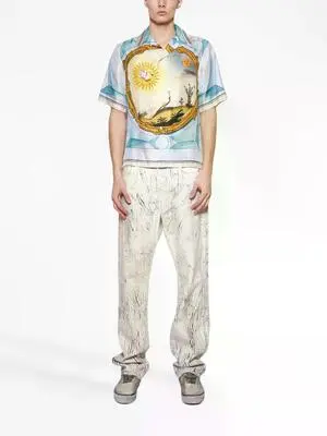 Amiri Landscape Frame Printed Shirt