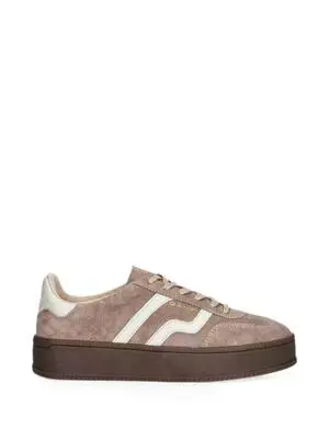Gant Suede Platform Sneakers - Brown