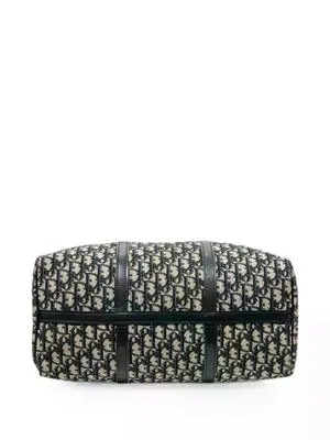 Dior Medium Boston Oblique-pattern Tote Bag