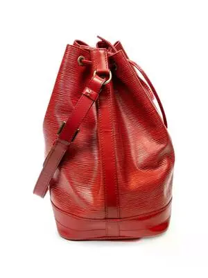 LOUIS VUITTON Noé Leather Bucket Bag