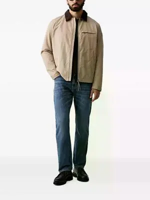 JOOP! Faded-effect Logo-patch Jeans - Blue