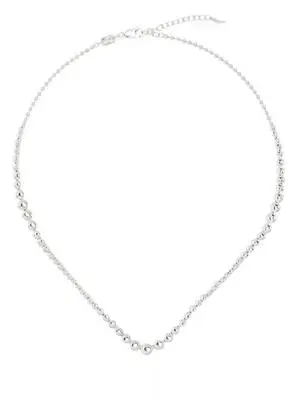 MISSOMA Graduated Ball Chain Necklace - Silver