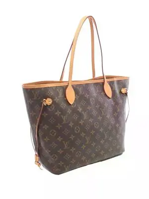 LOUIS VUITTON 2018 Monogram Neverfull Mm Tote Bag - Brown