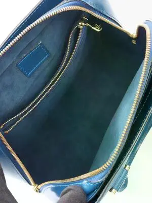 LOUIS VUITTON Epi Pont Neuf Pm Handbag - Blue