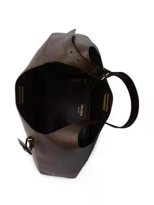 Prada Boogie Large Leather Bag