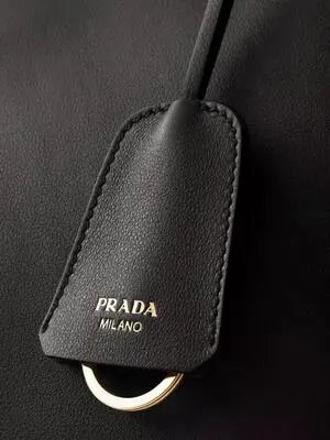 Prada Large Leather Tote Bag
