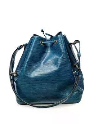 LOUIS VUITTON Noe Pm Epi Bucket Bag - Blue