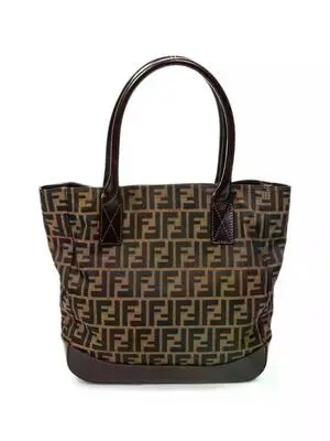 Fendi Zucca Tote Bag - Brown