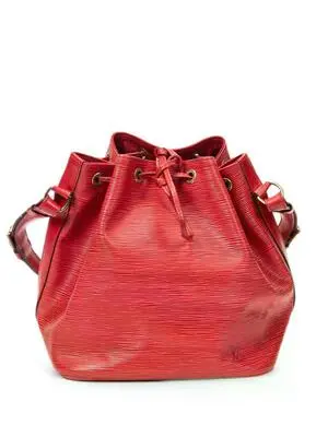 LOUIS VUITTON Pm Noe Bucket Bag - Red