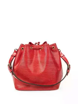 LOUIS VUITTON Pm Noe Bucket Bag - Red
