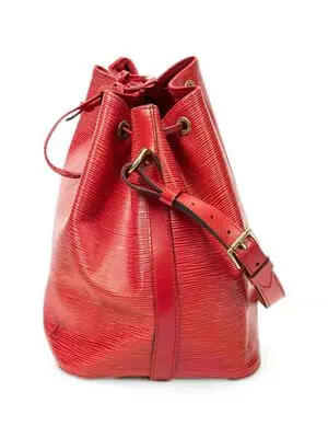 LOUIS VUITTON Pm Noe Bucket Bag - Red
