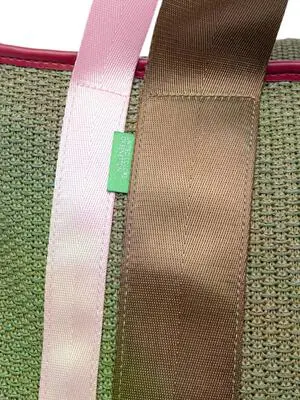 BENETTON Maxi Webbing-strap Tote Bag