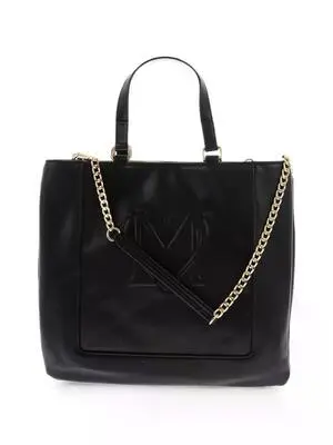 Moschino Logo-plaque Tote Bag - Black