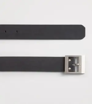 Rick Owens Leather Stooges Belt
