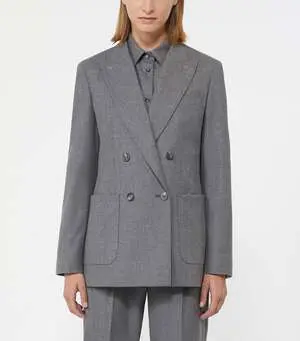 Max Mara Cashmere Double-breasted Blazer