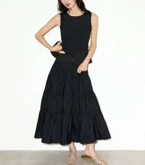 Max & Co. Shirred Sleeveless Top