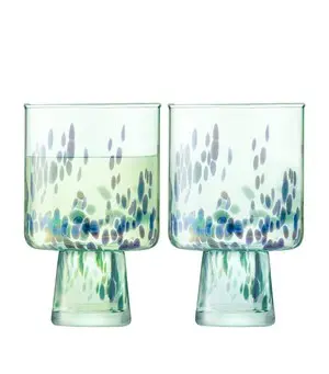 LSA INTERNATIONAL Sea Glass Wine Glass