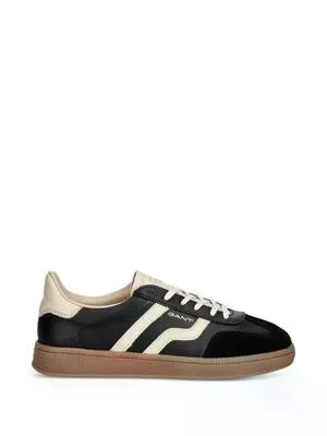 Gant Leather-panelled Sneakers - Black