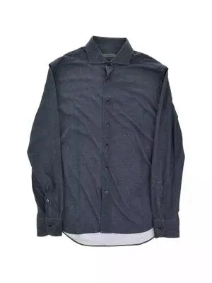 Corneliani Button-down Shirt - Blue