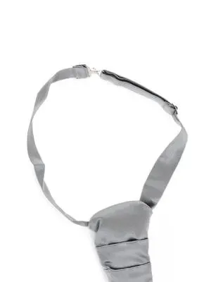 Corneliani Silk Ascot Tie - Grey
