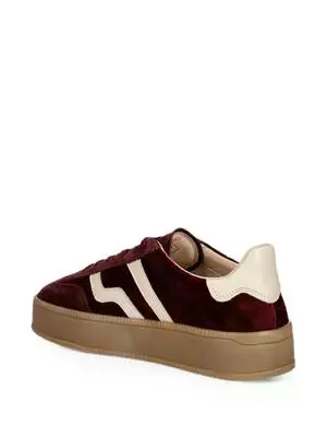 Gant Suede-panelled Platform Sneakers